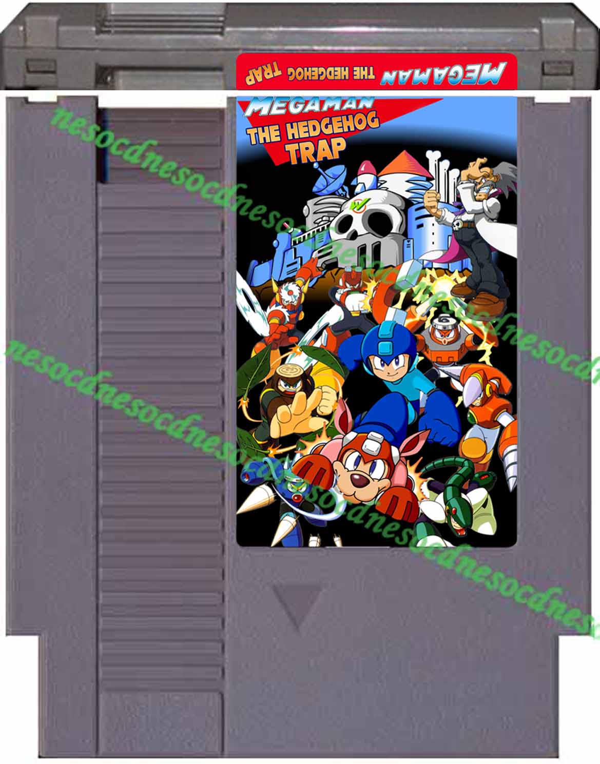 mega man the hedgehog trap