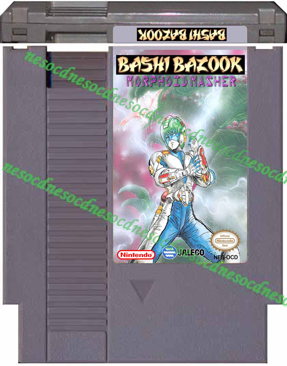 Bashi, Bazook, NES, Nintendo, repro, reproduction