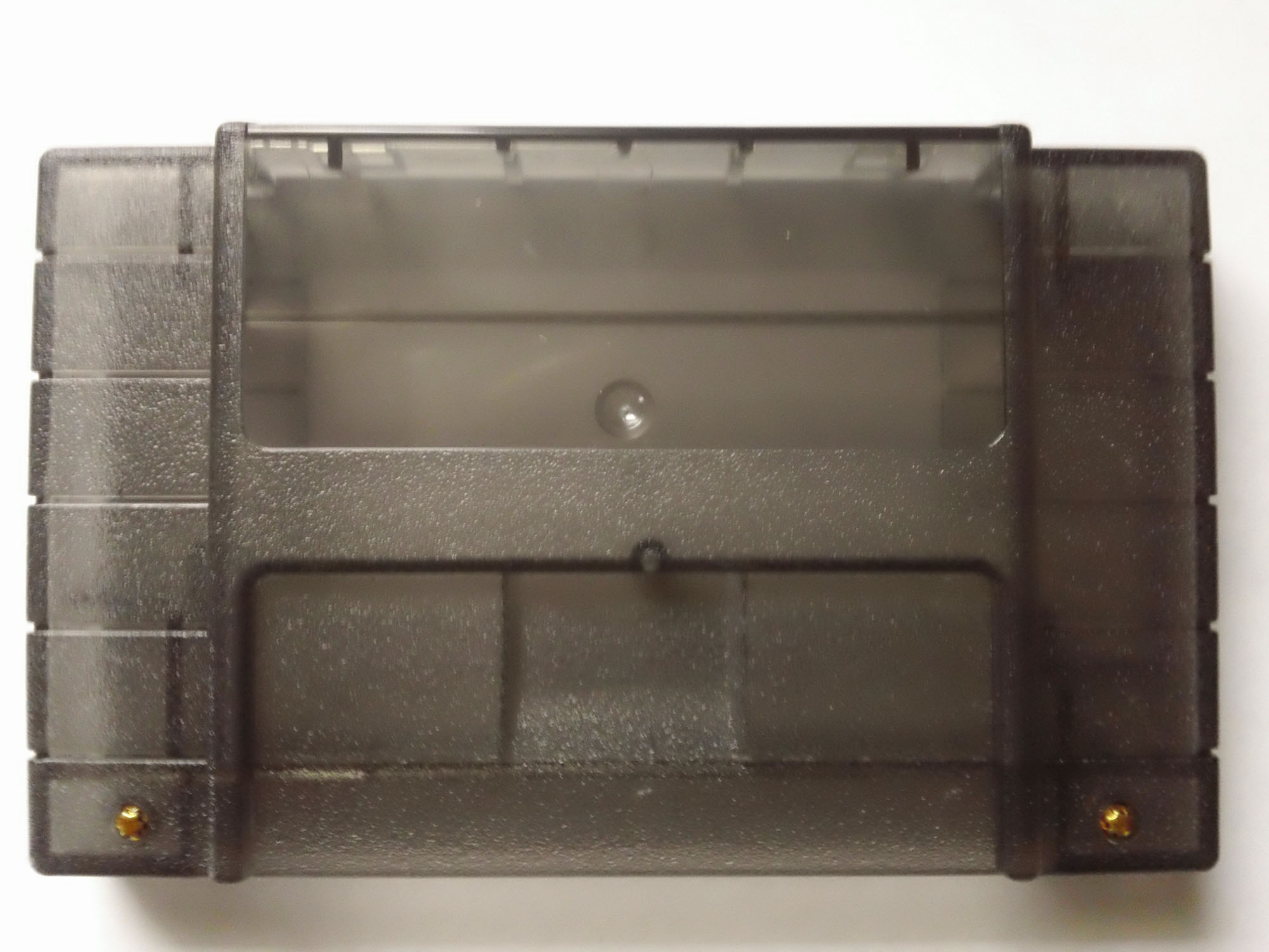Clear Black SNES Shell