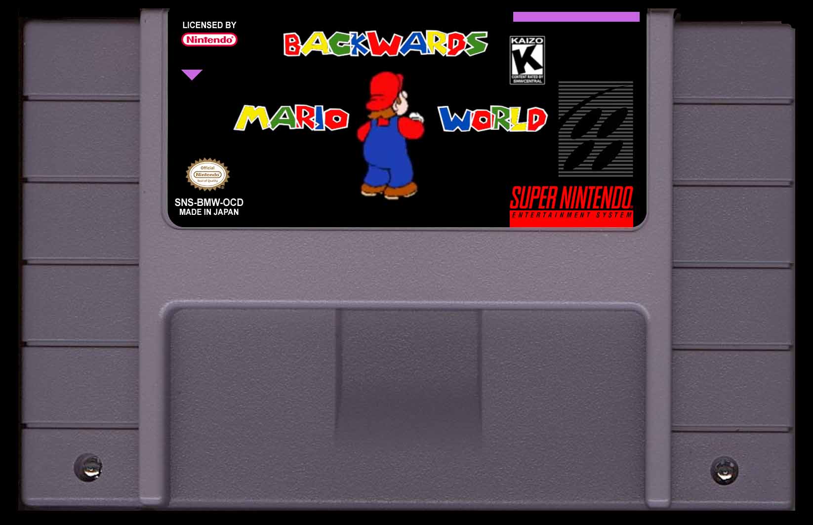 Backwards Mario World