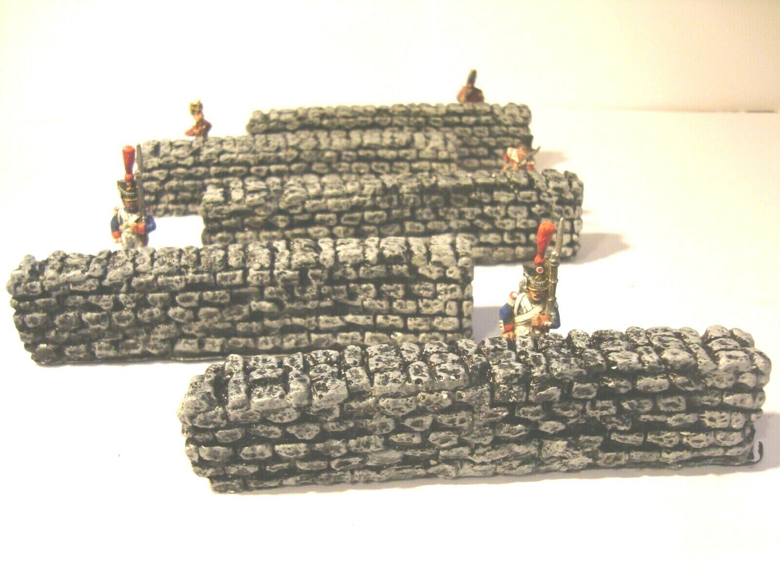 28mm Stone Brick Walls for Tabletop Wargaming and Dioramas
