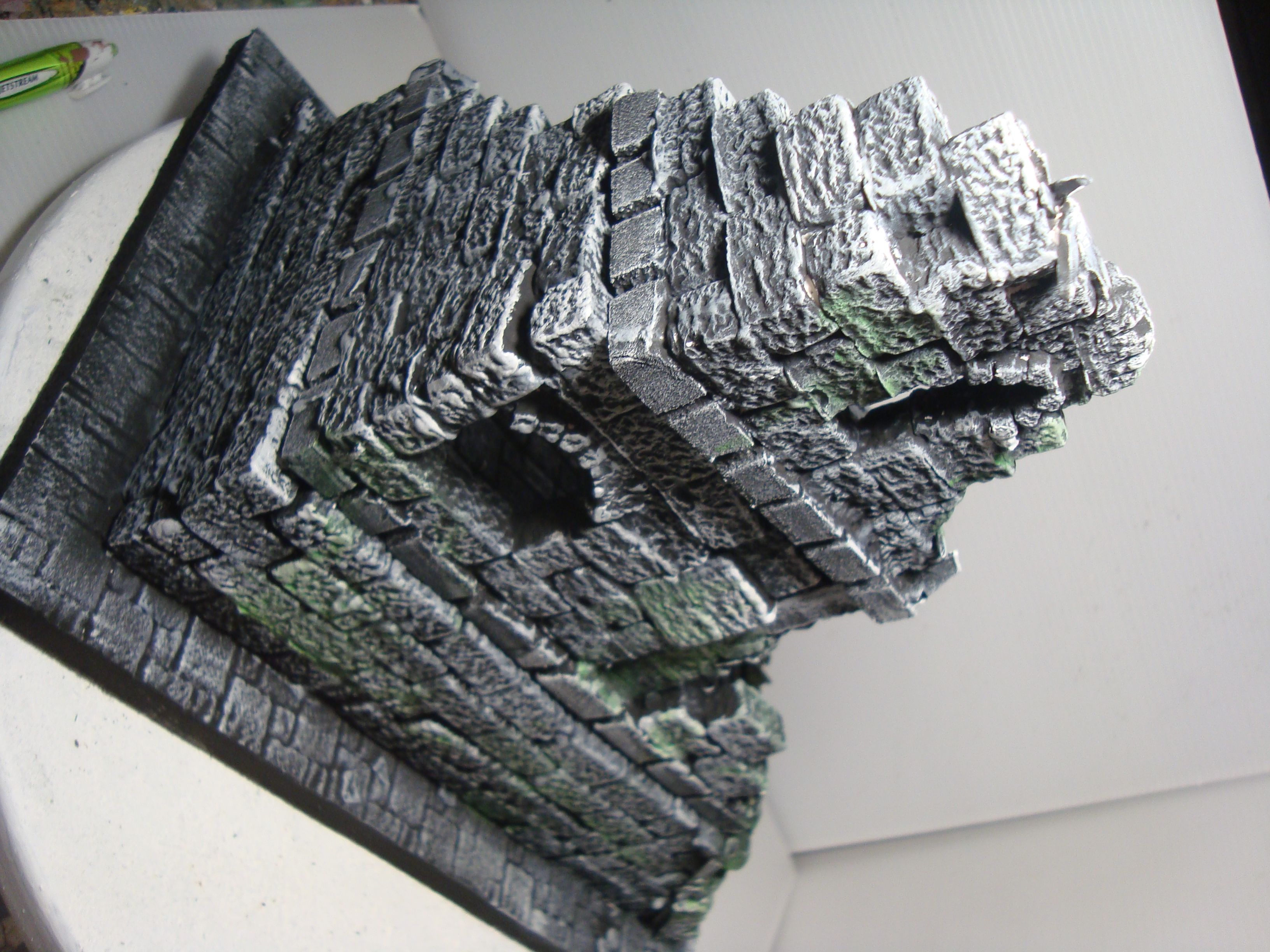 Lord of the Rings 28mm Ruins. For wargaming and model scenery