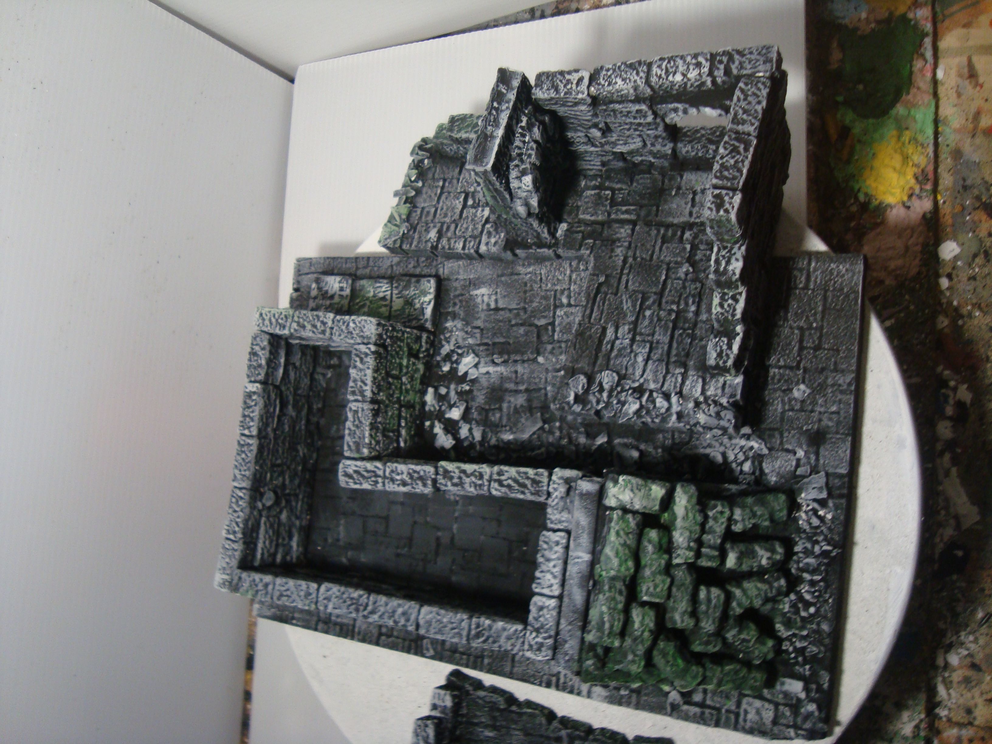 Lord of the Rings 28mm Ruins. For wargaming and model scenery