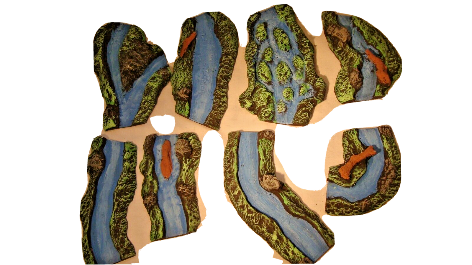 Wargaming River Sections – Tabletop Scenery for All Miniature Scales