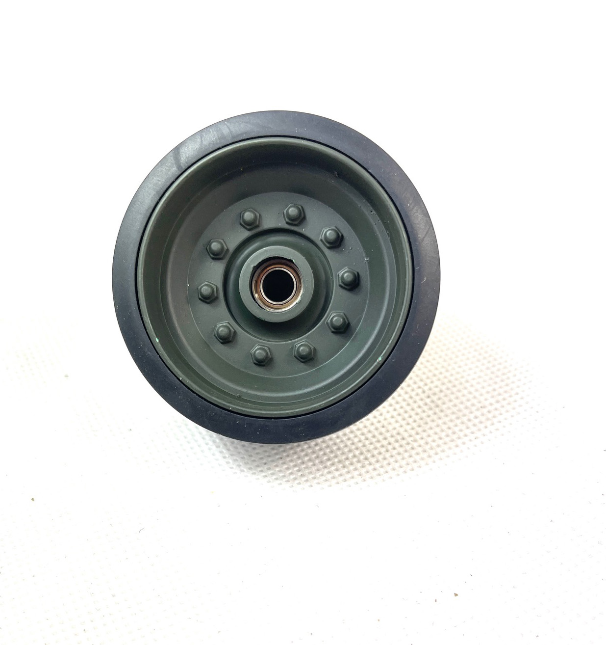 Haya Centurion 1/16 Plastic Road Wheel with Rubber Tyre