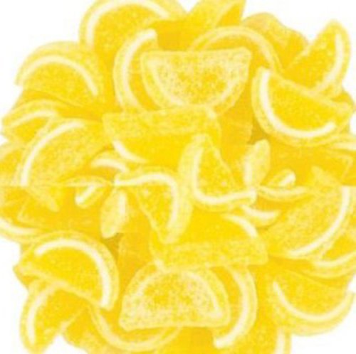 Lemon Flavour Mini Slices Sliced Lemons Jelly Sweets