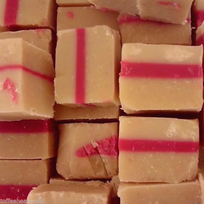 Raspberry Shortcake Flavour Fudge