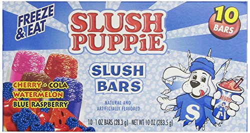 Slush Puppie Slush Bars 10-Pack | American Import from ToffeeWorld