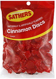 Sathers Cinnamon Discs 102g
