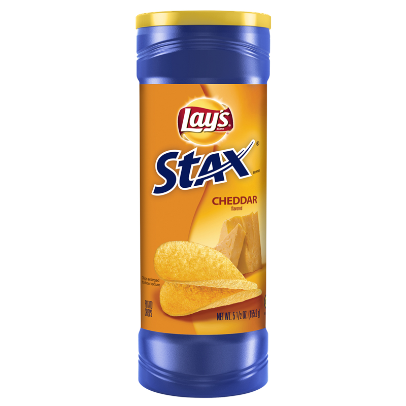 Stax Cheddar - Lay's American Potato Chips