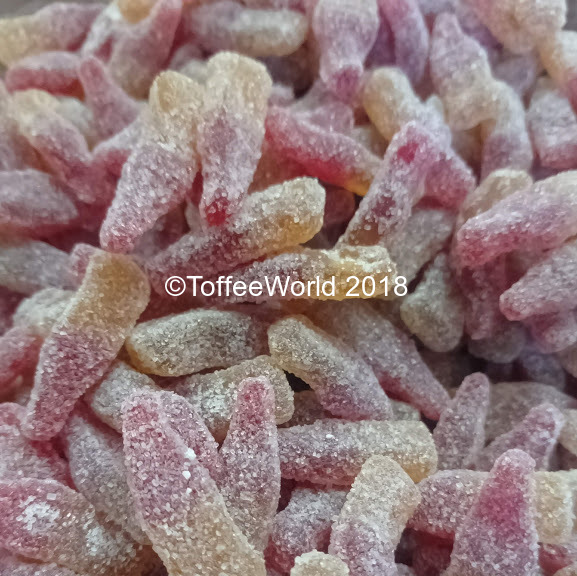 Fizzy Cherry Bottles | Sweetzone Mini Gummy Jelly Sweets
