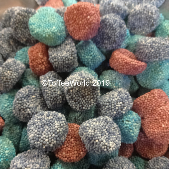 Taveners Jelly Buttons - Blue and Pink Aniseed Spogs