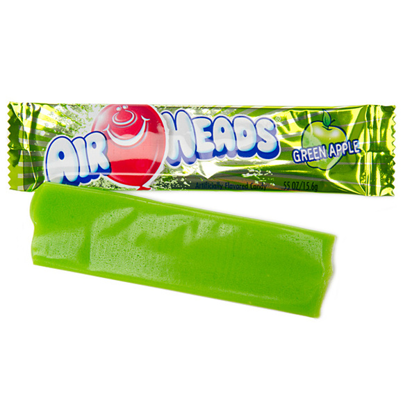 Airheads Green Apple Chew | Perfetti American Chewy Candy Bar