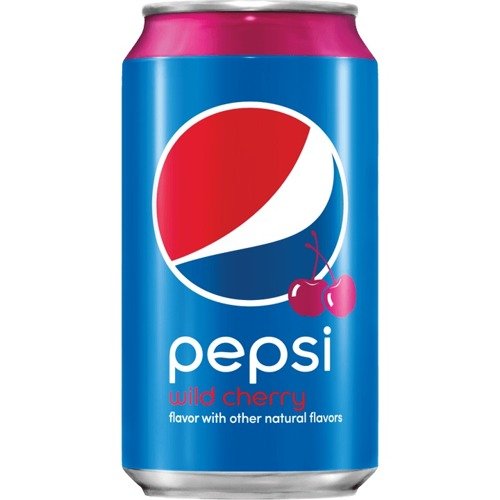 Wild Cherry Pepsi Soda - 355ml Can - American Soft Drink