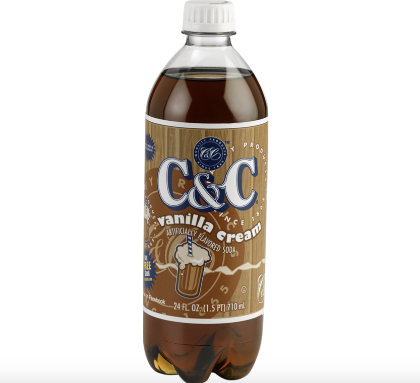 C&C Vanilla Cream Soda 710ml Bottle
