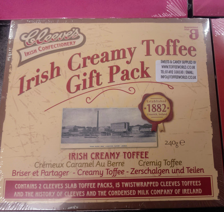 Cleeves Irish Creamy Toffee Gift Pack