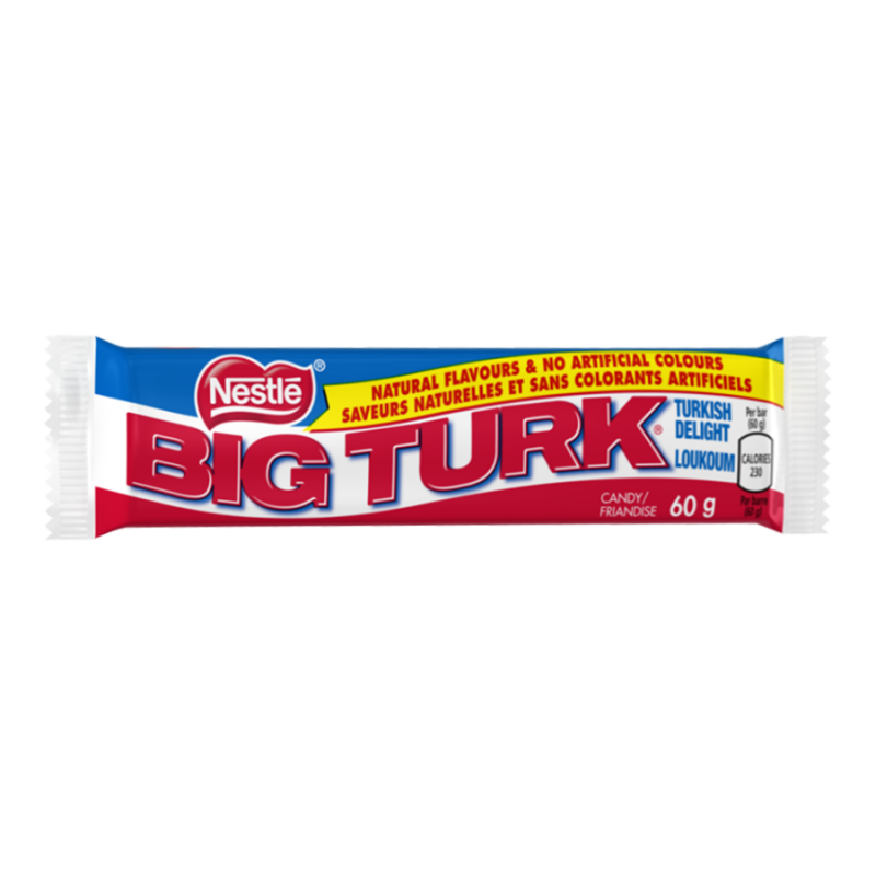 Nestle Big Turk 60g | Turkish Delight Milk Chocolate Bar