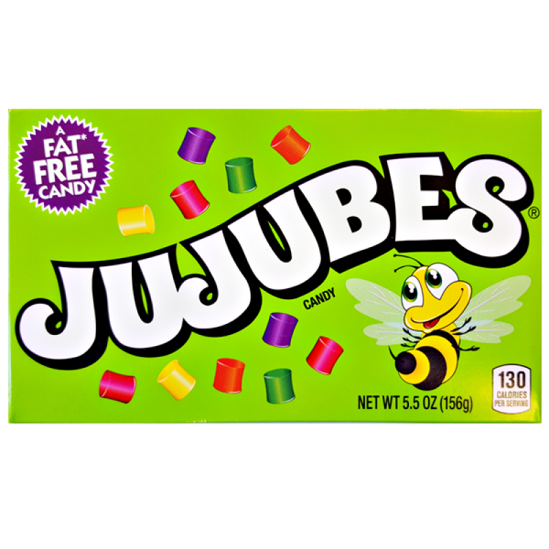 Jujubes Original Chewy Candy Sweets - Theatre Box 156g