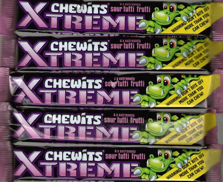 Chewits Xtreme Sour Chews