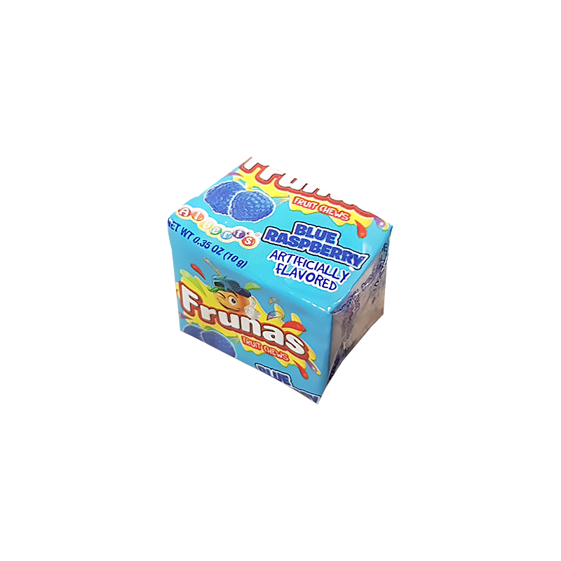 Albert's Frunas Fruit Chews Blue Raspberry 4pc - 10g