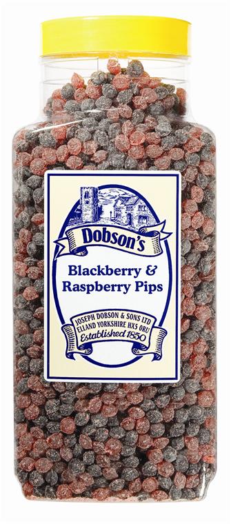 Dobsons Blackberry & Raspberry Pips Gluten Free Sweets