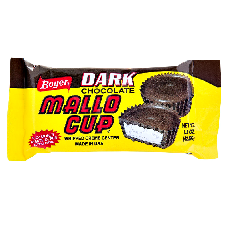 Boyer Dark Chocolate Mallo Cup - 42.5g Twin Pack