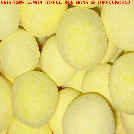 Bristows Lemon Toffee Bon Bons Sweets Wholesale 3kg Bag