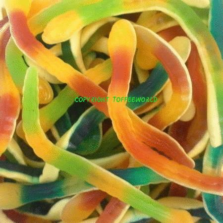 Bristows Fruit Flavoured Gummy Scary Snakes Sweets