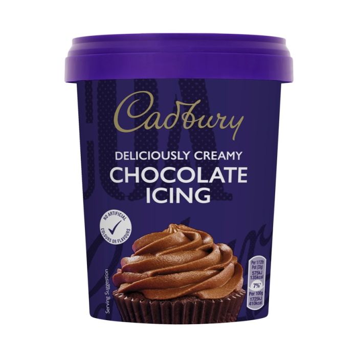 Cadbury Deliciously Creamy Chocolate Icing 400g Tub