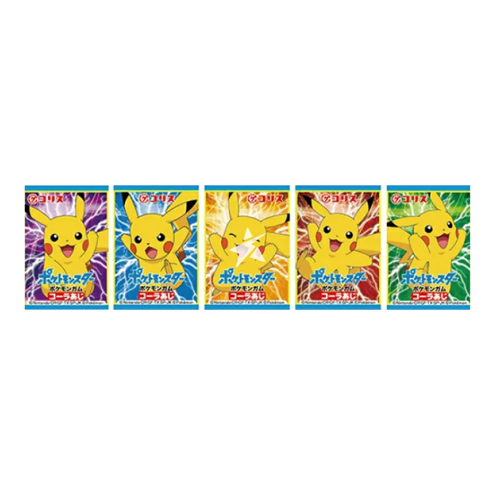 Coris Pokemon Cola Chewing Gum - Japanese Bubble-Gum - 6g Piece x 5