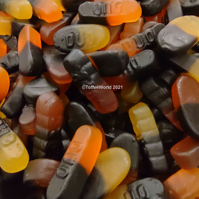 Fruit Liquorice Duo Bites - Duos Gummy Sweets