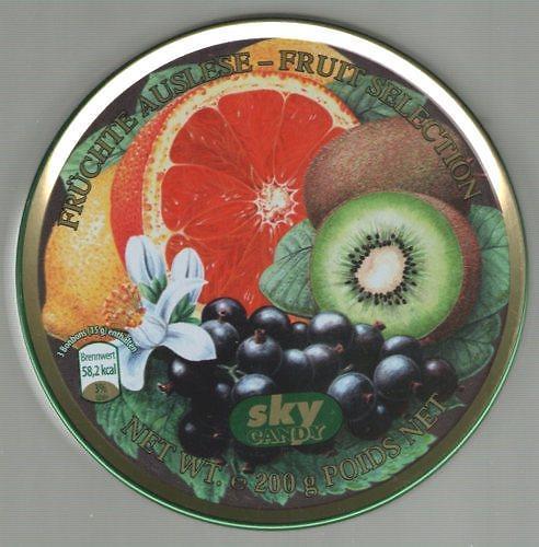 Boiled Fruit Selection Sweet Tins