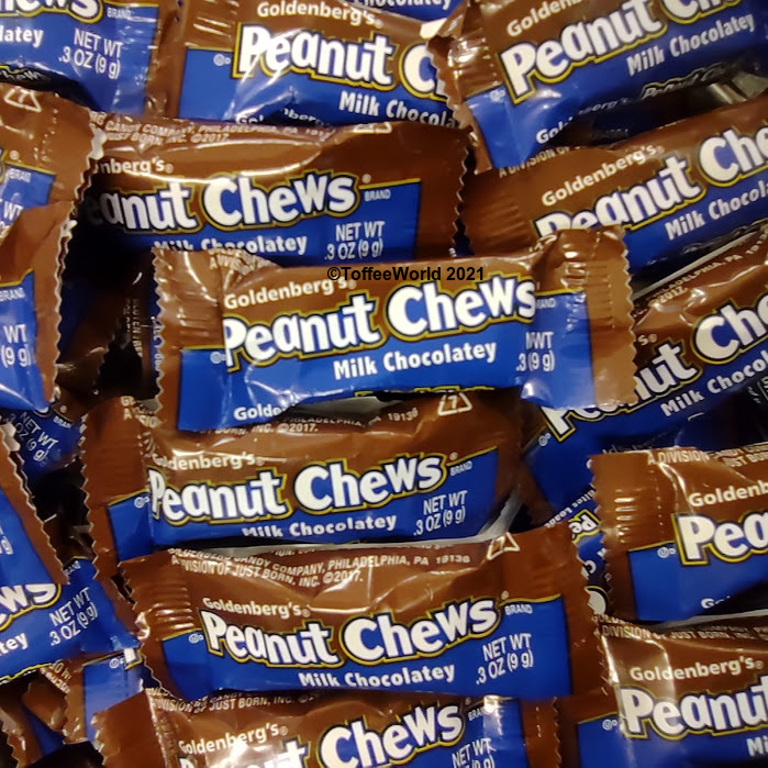 Goldenberg's Peanut Chews Milk Chocolatey Mini Chew Bars