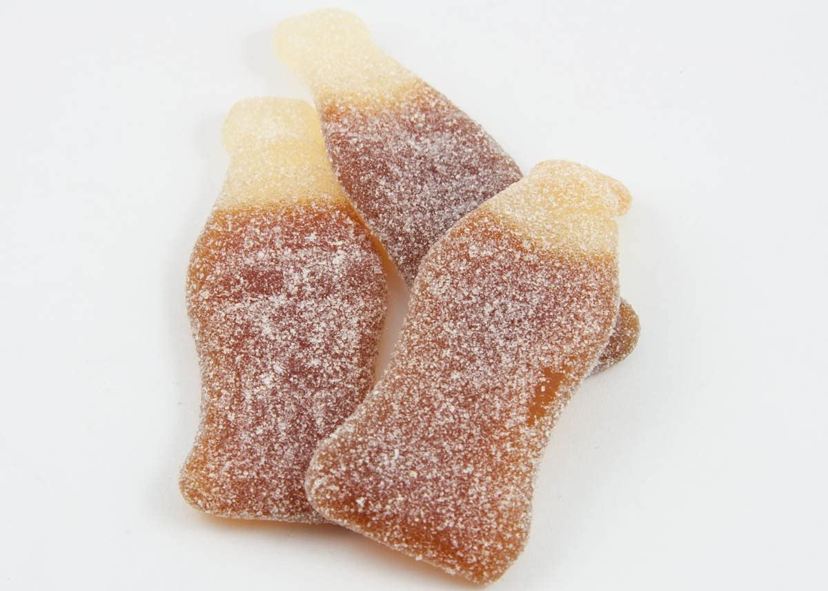 Haribo Giant Fizzy Cola Bottles Sweets