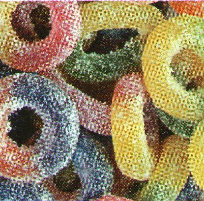 Barratt Fizzy Rings Fruit Flavour Gummy Sweets