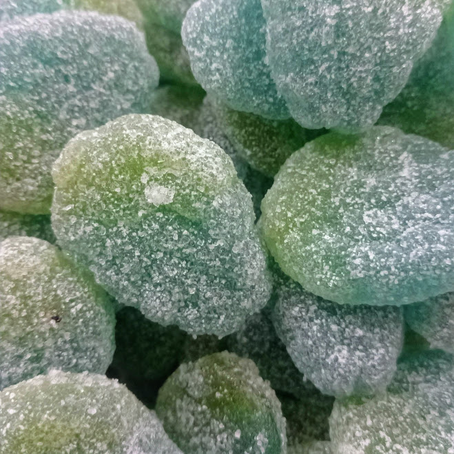 Kingsway Sour Blue Raspberries - Jelly Sweets
