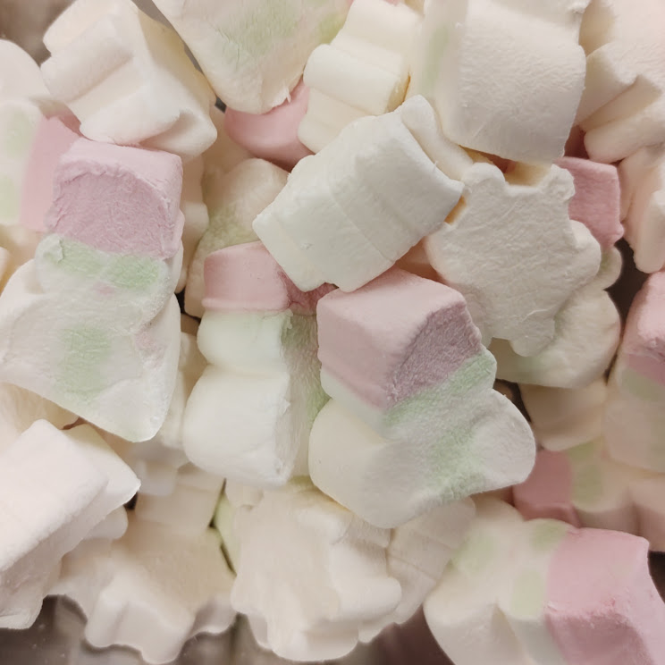 Kingsway Snowman and Snowflakes Mallows - Vanilla Marshmallows