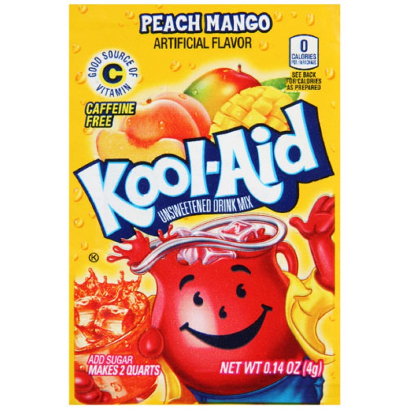 Kool Aid Peach Mango - 4g Sachet Kool-Aid