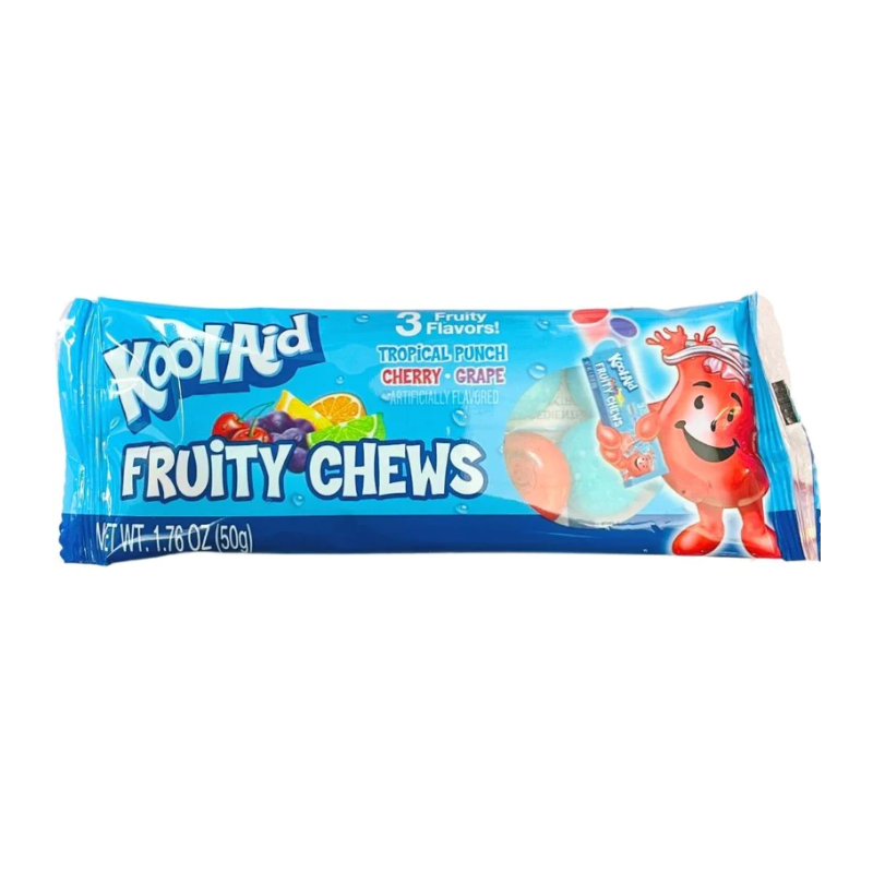 Kool-Aid Fruity Chews - Fruity Chewy Candy Sweets - 50g Pack