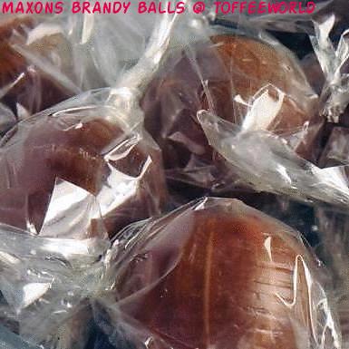 Maxons Original Brandy Balls Traditional Retro Sweets