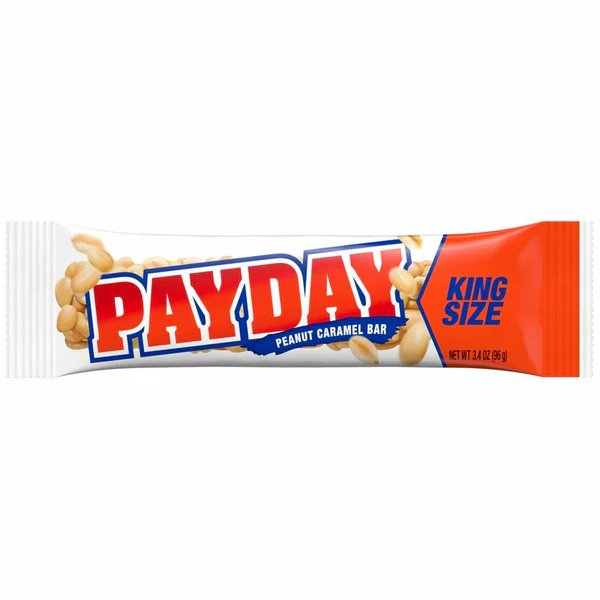 Payday Peanut Caramel Bar - King Size Pay Day 96g
