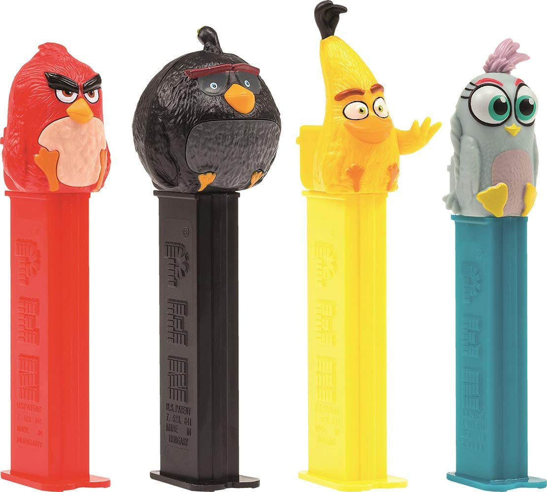 Pez Angry Birds Sweets Dispenser with 2 Candy Packs
