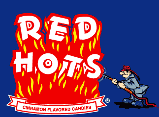 Red Hots - Original Cinnamon Candy Sweets - Small Box