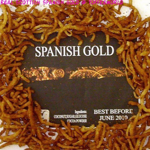 Spanish Gold Sweet Tobacco Baccy coconut sweets