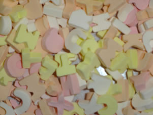 ABC Hard Candy Letters Alphabet Sweets