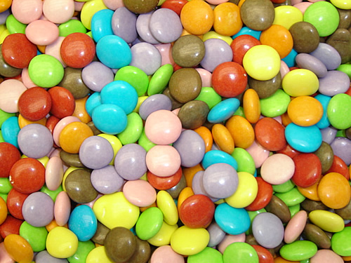 Jesters Chocolate Candy Beans Aka Smarties