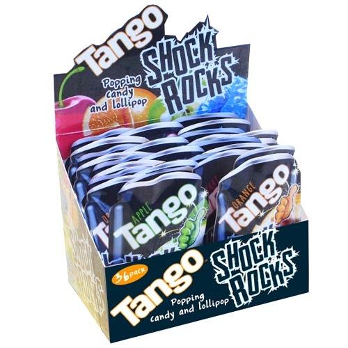 Tango Shock Rocks - Popping Candy and Lollipop - 13g Pack