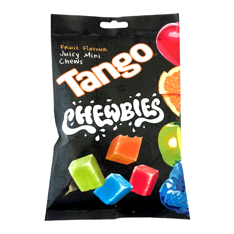 Tango Chewbies - Assorted Mini Juicy Fruit Chews - 160g Mix Bag