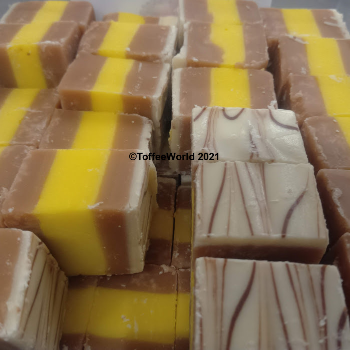 Vanilla Custard Slice Flavour Fudge & Nougat (Fudge Factory)