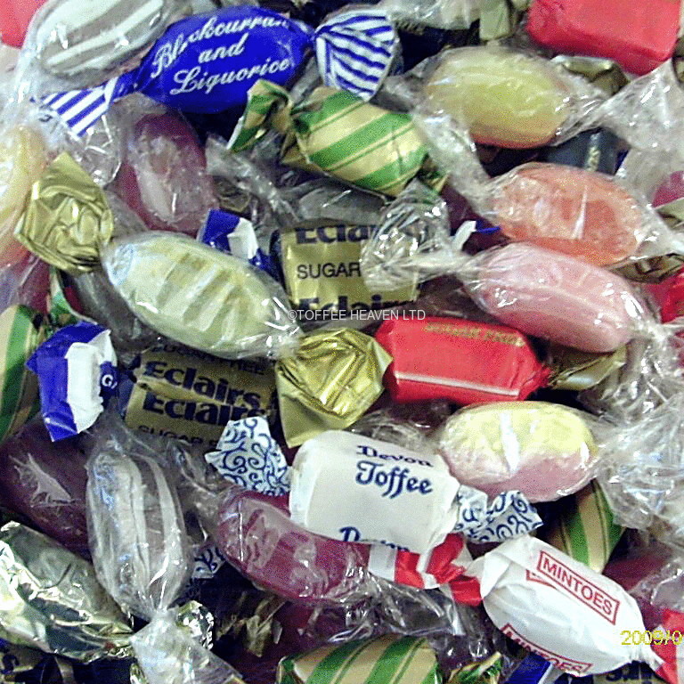 Sugar Free Boiled & Toffee Assortment Diabetic Sweets